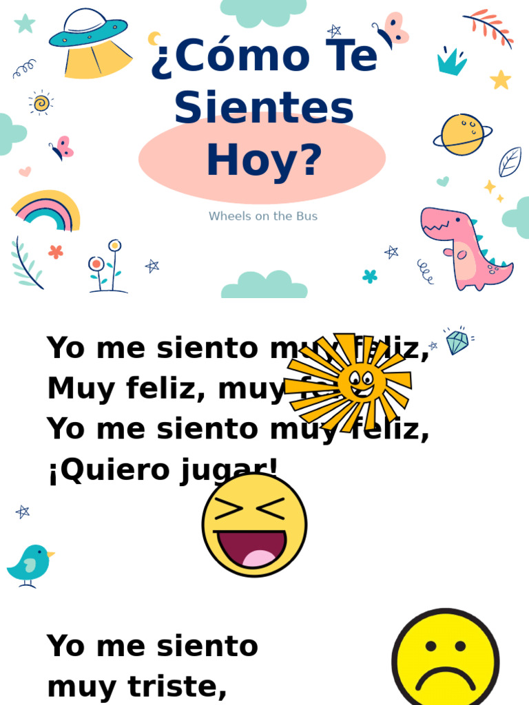 ¿Cómo Te Sientes Hoy | PDF