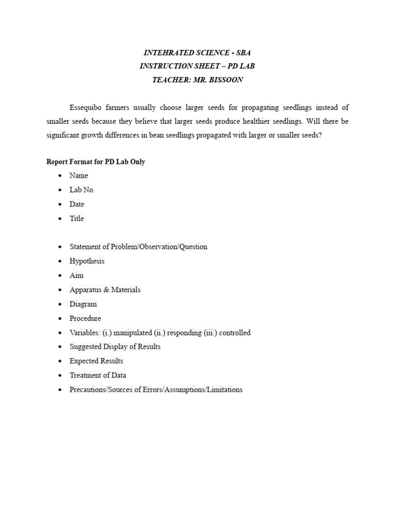 Lab 4 - Propagation (PD) | PDF