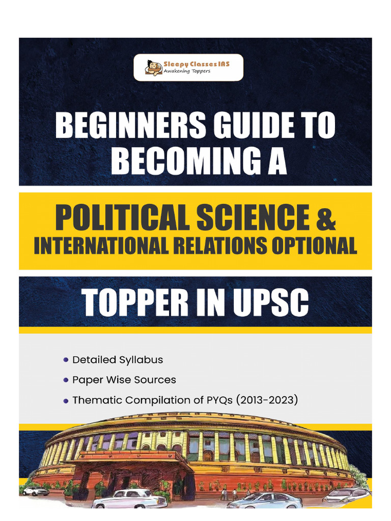 Begginers Final PSIR PYQs 2013 2024 | PDF