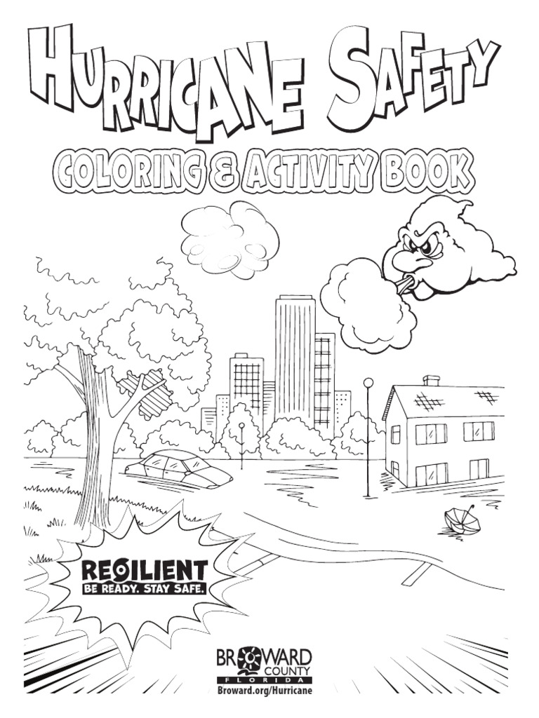 Hurricane Activity Book | PDF | Tropical Cyclones | Telephone