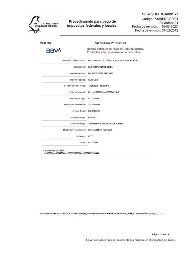 recibo sergio 2 | PDF