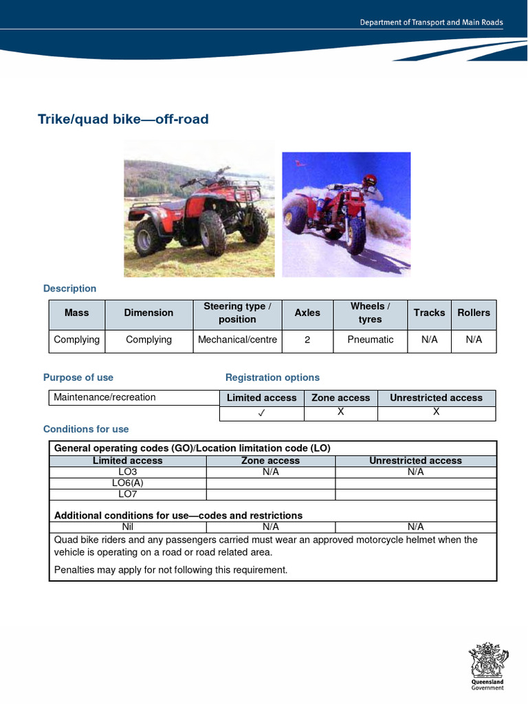 Trike-Quad-Bike-Off-Road-Recreational 2 | PDF