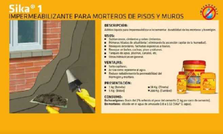 Ficha Sika 1 | PDF