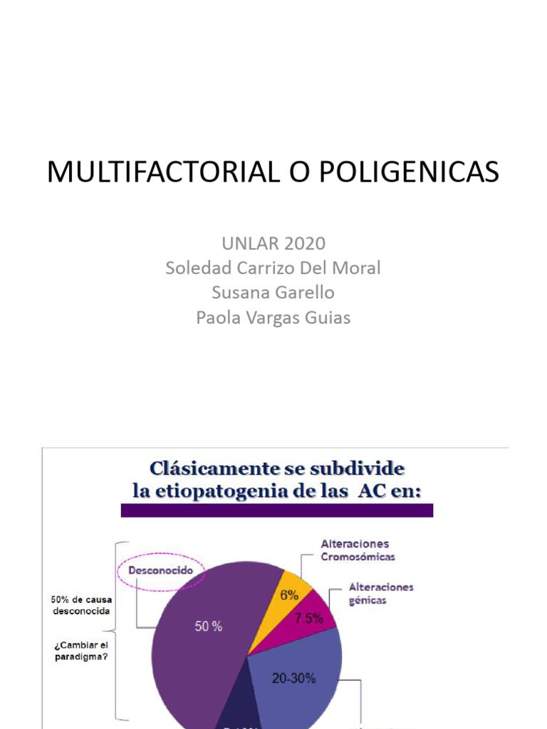 Multifactorial Pao | PDF