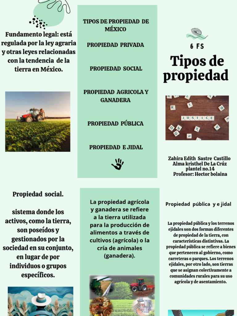 Derecho, Tipos de Propiedad - 20250525 - 170440 - 0000 | PDF