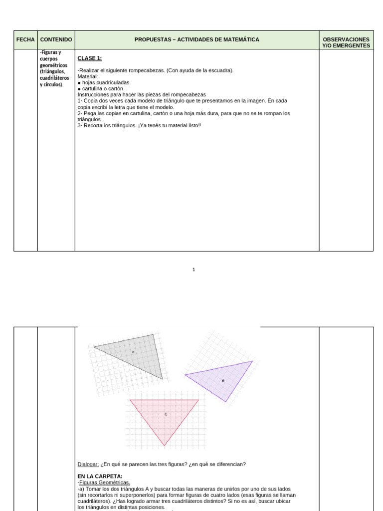Matematica 7mo | PDF | Rectángulo | Triángulo