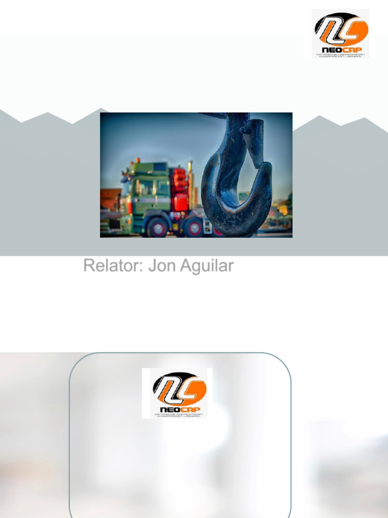 Curso de Formacion de Rigger Neocap | PDF | Herida | Minería