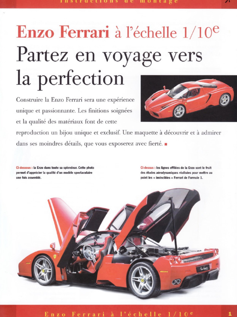 Instrucciones de Ferrari PDF | PDF