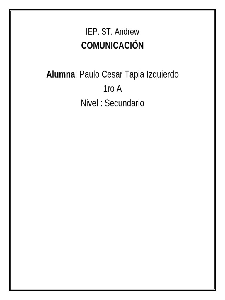 Caratulas | PDF