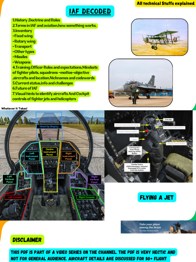 Decoding IAF Minutely | PDF | Flight Control Surfaces | Jet Engine