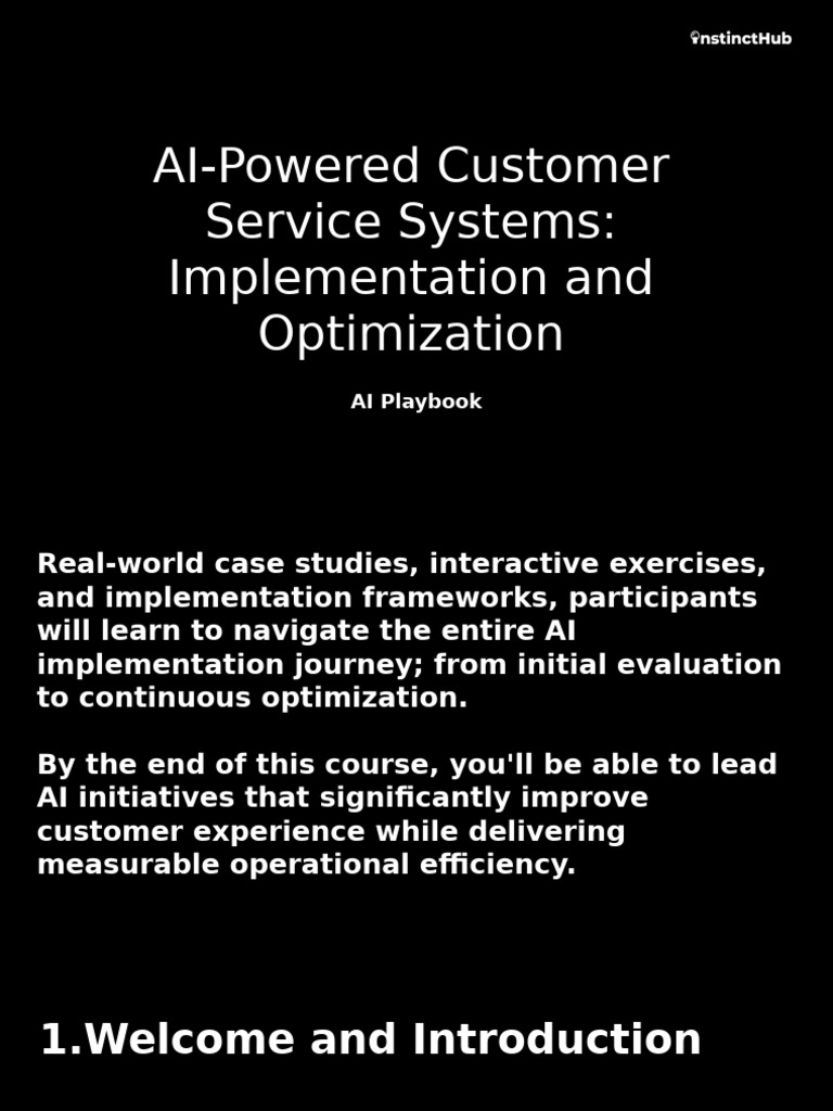 Module 1_ Foundations and Strategic Alignment | PDF | Strategic Management | Artificial Intelligence