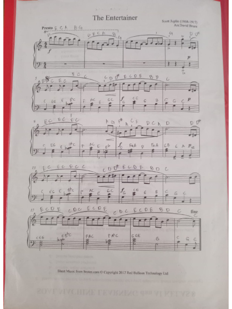 Contoh Partitur | PDF