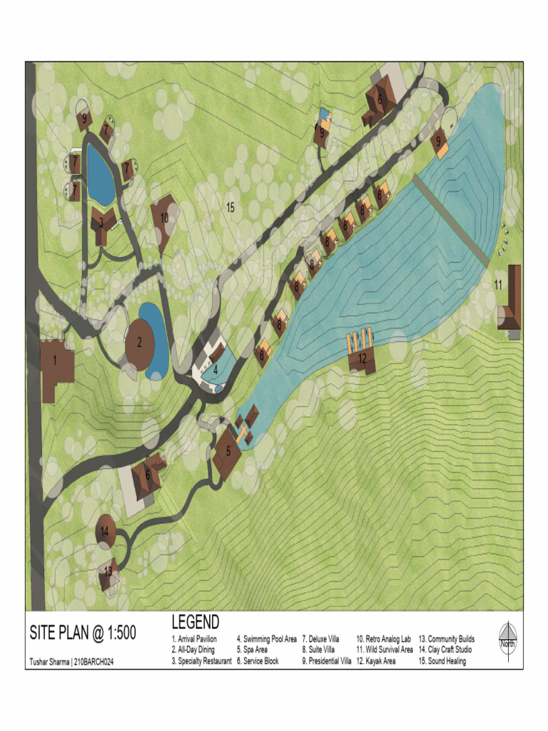 Site Plan Overview at 1:500 Scale | PDF