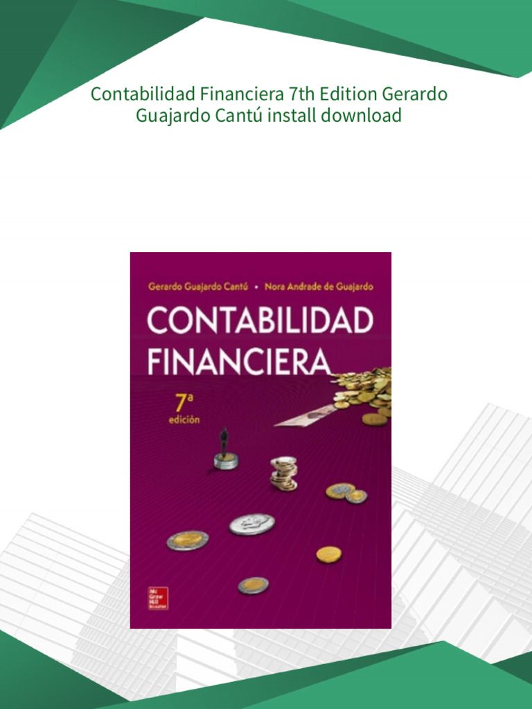 Contabilidad Financiera 7th Edition Gerardo Guajardo Cantú PDF Download | PDF | Contabilidad ...