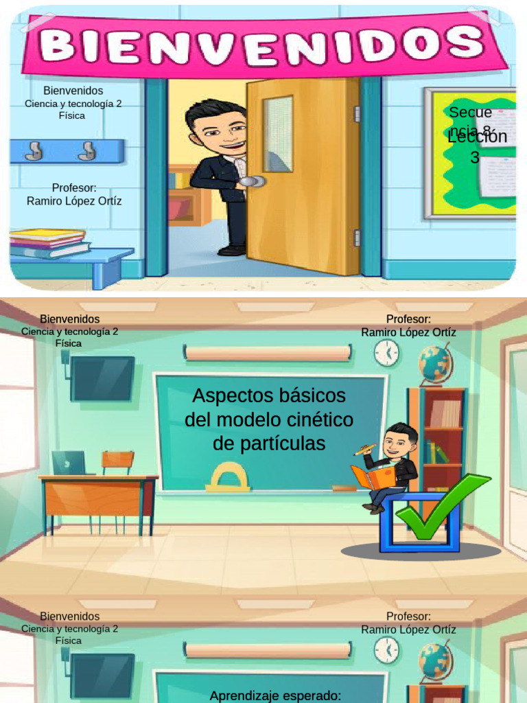 Aspectos del modelo cinético de partículas | PDF | Gases | Física ...