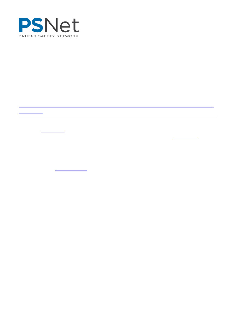 Using Four-Phased Unit-Based Patient Safety Walkrounds To Uncover ...