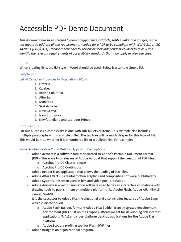 Adobe Accessibility Auto Tag API Sample | PDF | Adobe Flash | Software