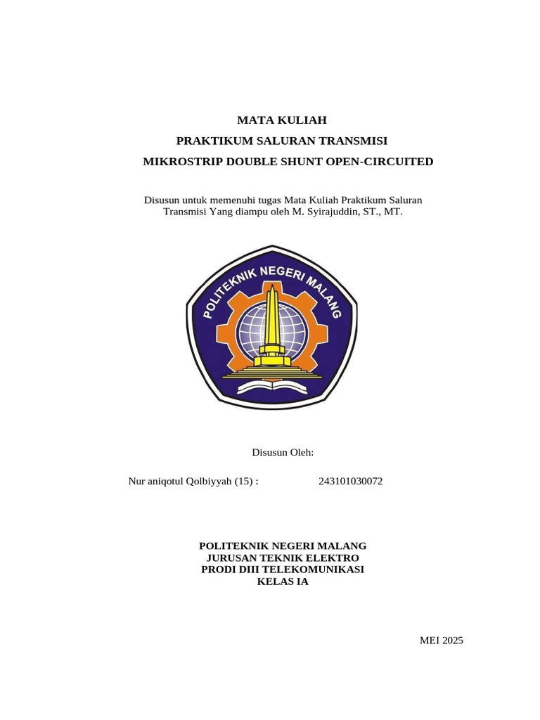 Desain Double Shunt Open-Circuited | PDF