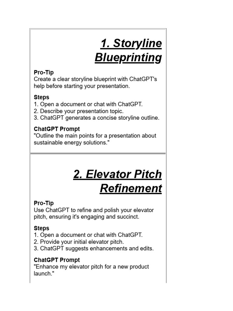 Storyline Blueprinting: Pro-Tip | PDF
