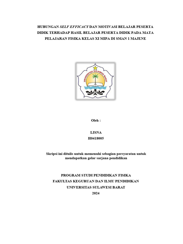 Lisna - Skripsi Penelitian | PDF