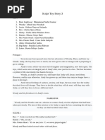 Toy Story (1) Script | PDF