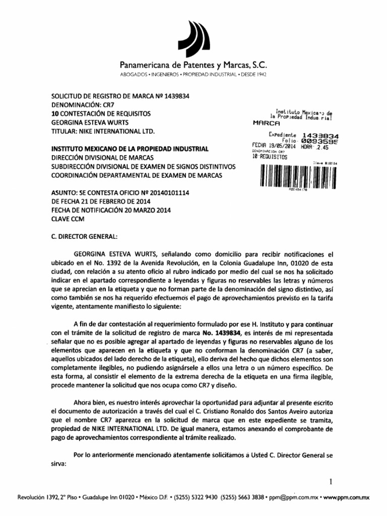 Contestación Impedimento | PDF