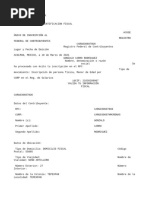 Formato RFC Editable para Imprimir | PDF | Privacidad de la información ...