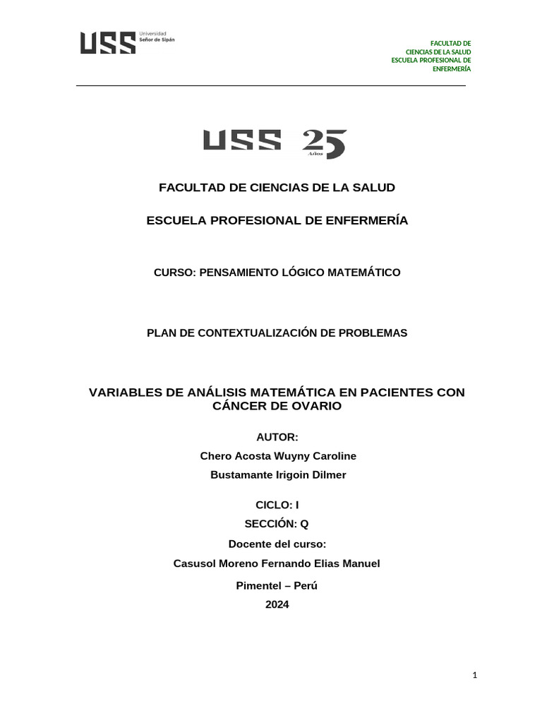 Chero Acosta Ra1 PLM | PDF | Proposición | Lógica