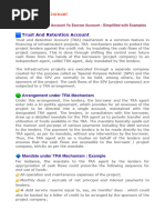 TRA vs Escrow Account Explained | PDF | Loans | Debt
