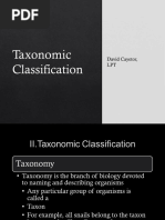 Taxonomy Classification of Slugs and Snails | PDF | Mollusca | Taxonomy ...
