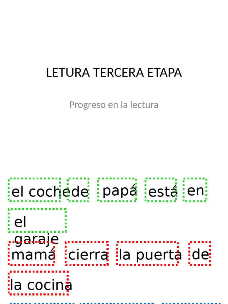 Metodo Troncoso Lectura Tercera Etapa | PDF