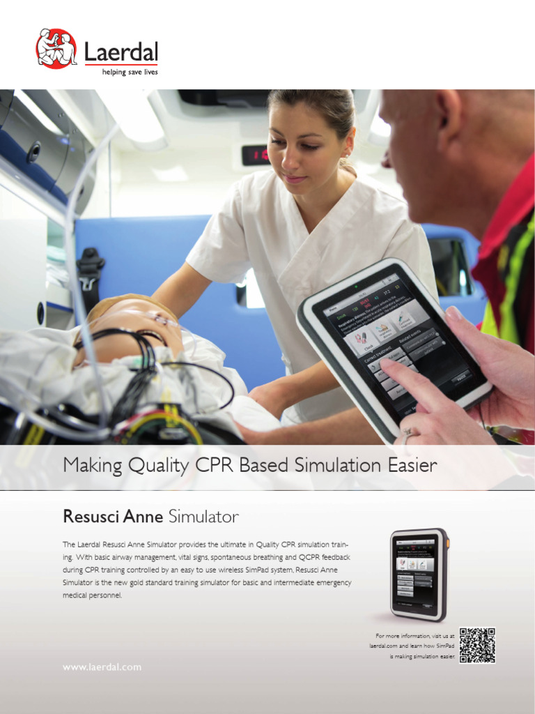 Resusci Anne Simulator Overview | PDF | Pulse | Cardiopulmonary ...