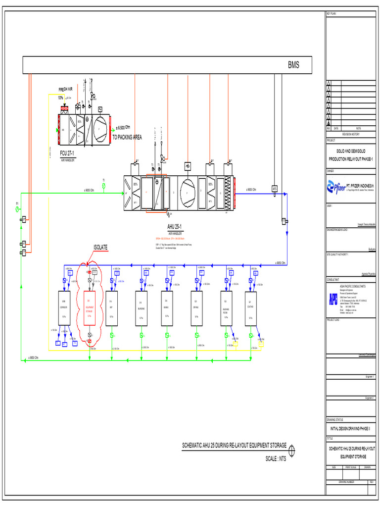 Air Handler Equipment Layout Plan | PDF | Building | Building Technology