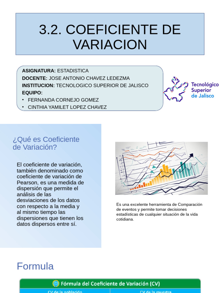 3.2. Coeficiente de Variacion | PDF | Desviación Estándar | Coeficiente ...