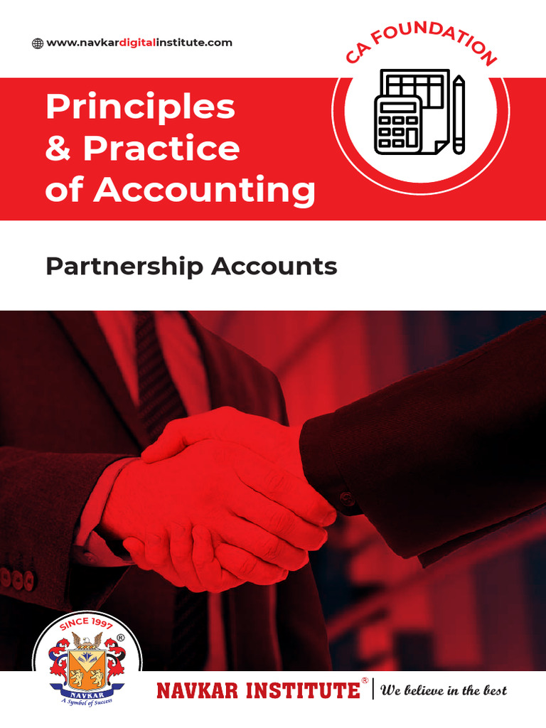 Partnership Accounts Overview and Practices | PDF | Partnership ...