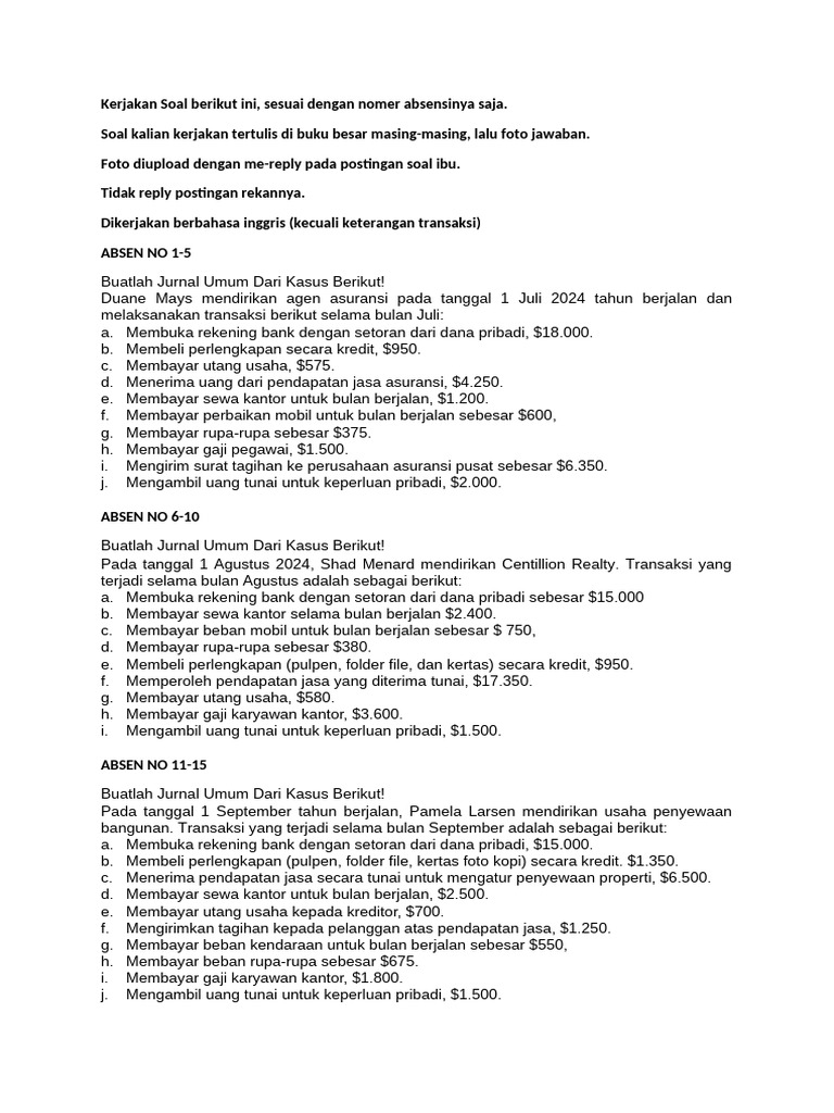 Soal Kasus Elearning Pert 8 | PDF