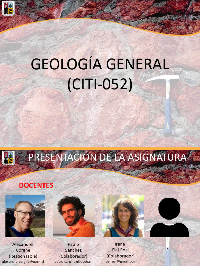 Geología General (CITI-052) | PDF | Roca (geología) | Geología