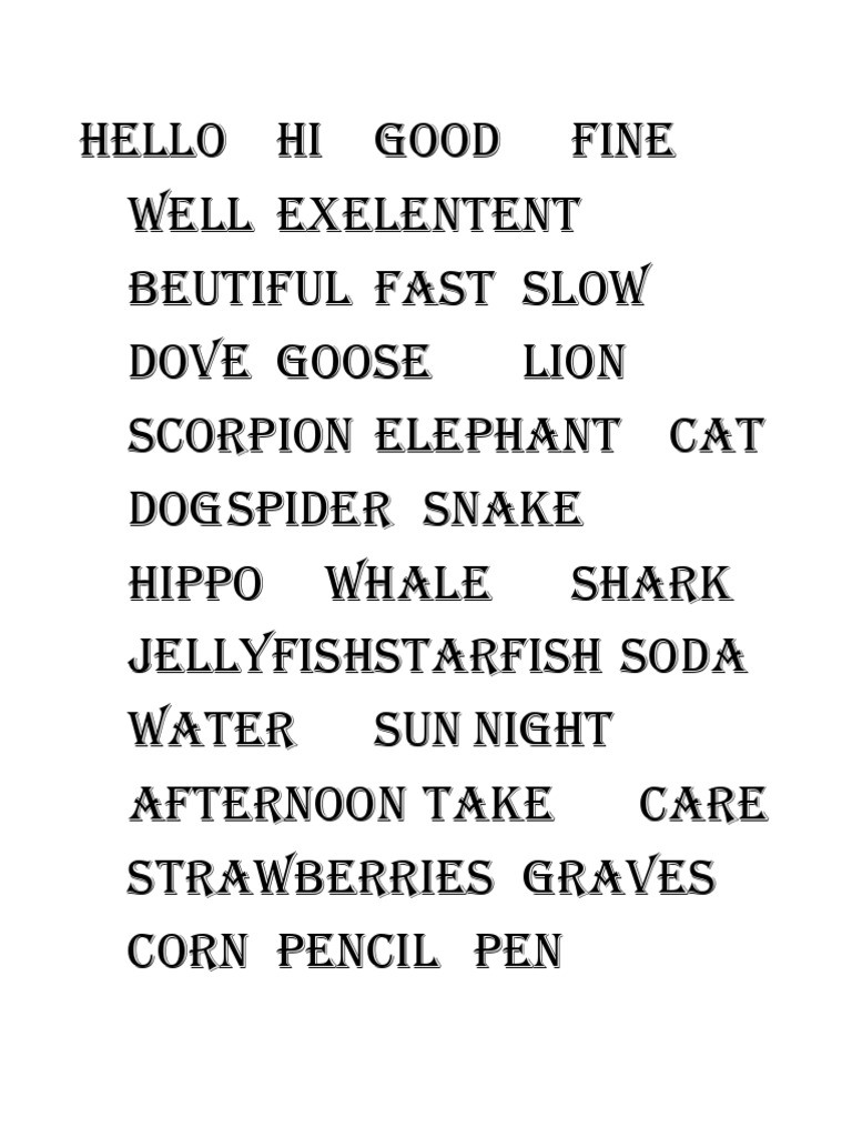 Ingles (Collage) | PDF