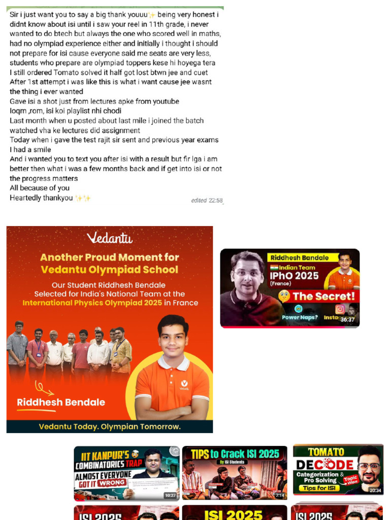 ISI 2025 Marathon | PDF | Function (Mathematics) | Probability Distribution