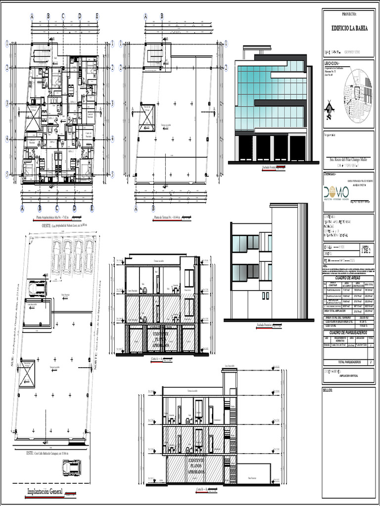 Plano - ARQ, L1 - Rocio Chango | PDF