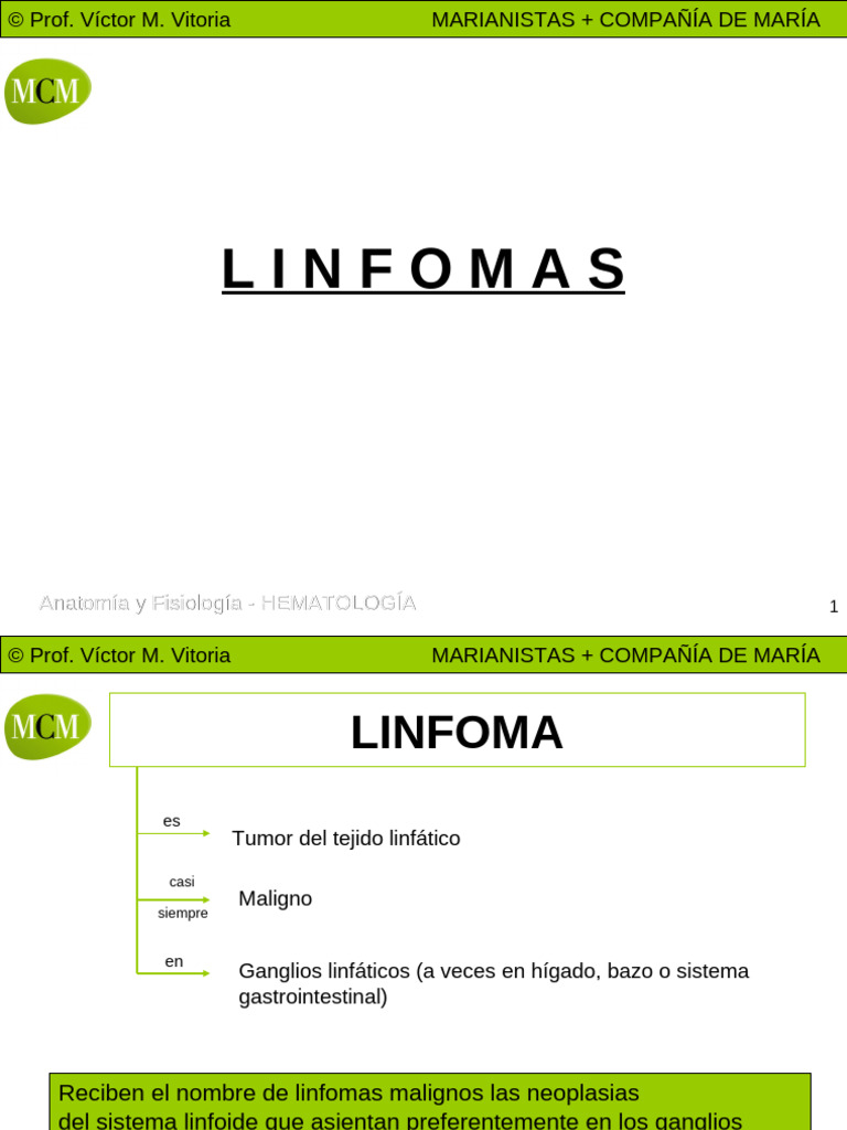 Linfomas | PDF | Linfoma | Especialidades Medicas