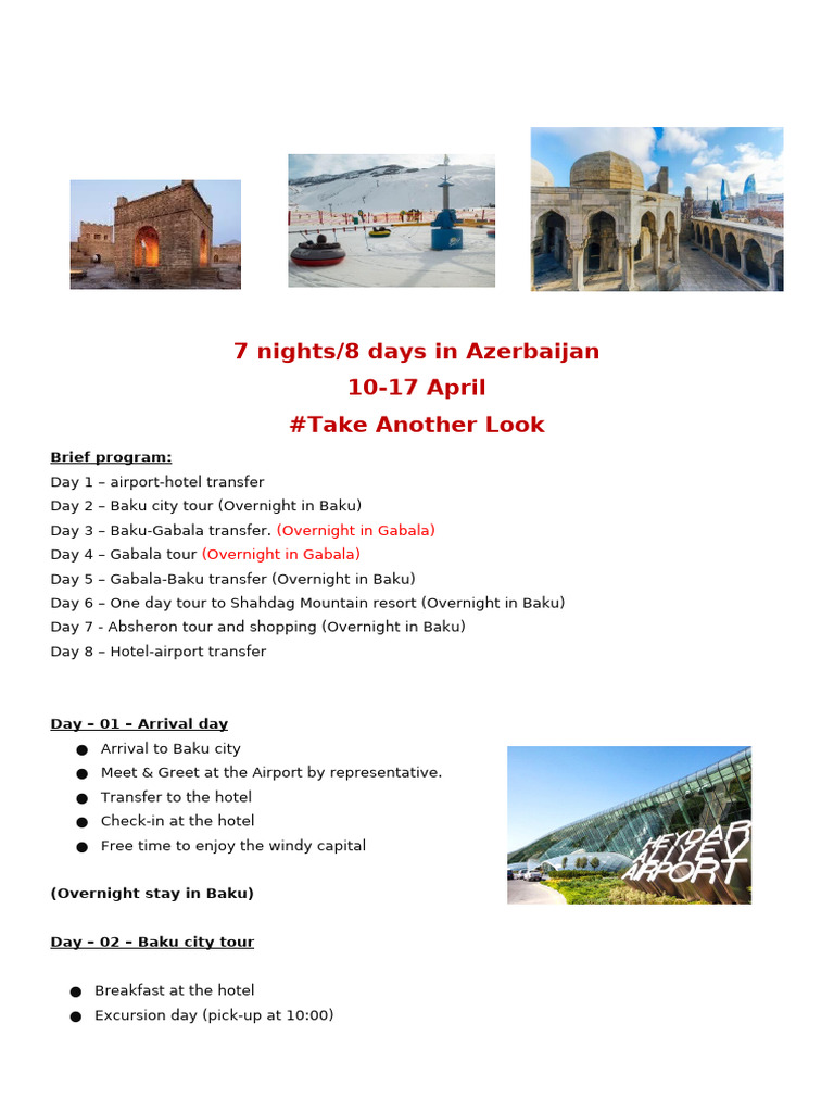 7 Nights Alison Travel Pack 2025 (91 63067 55025) | PDF