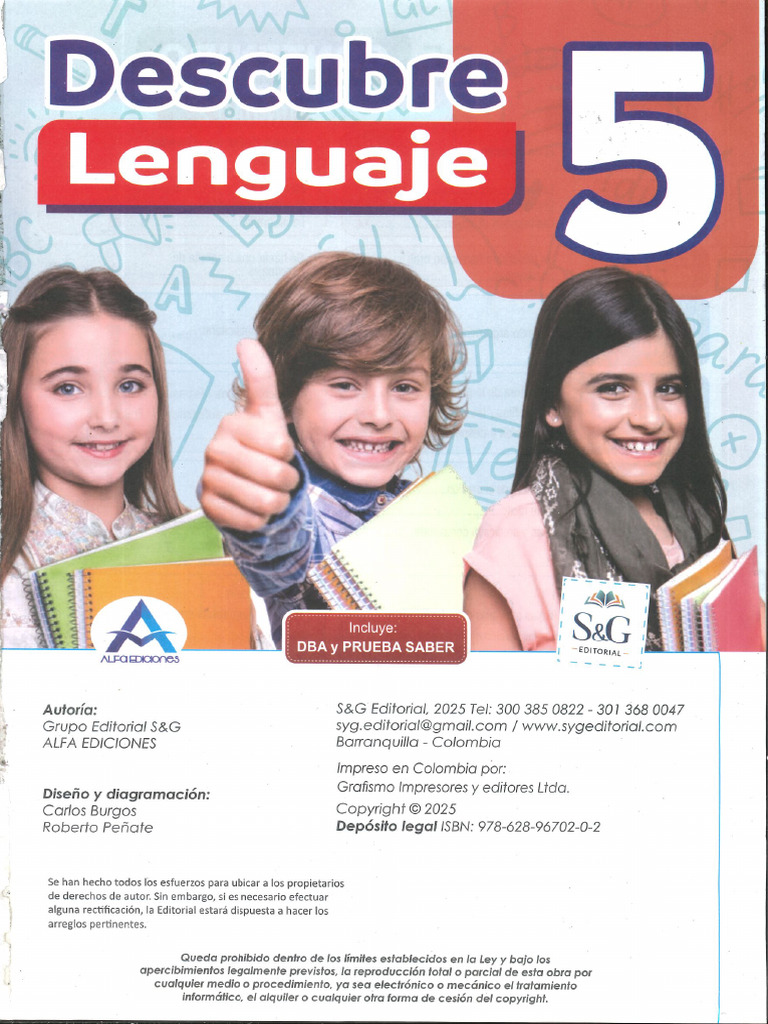 Descubre Lenguaje 5-1 | PDF