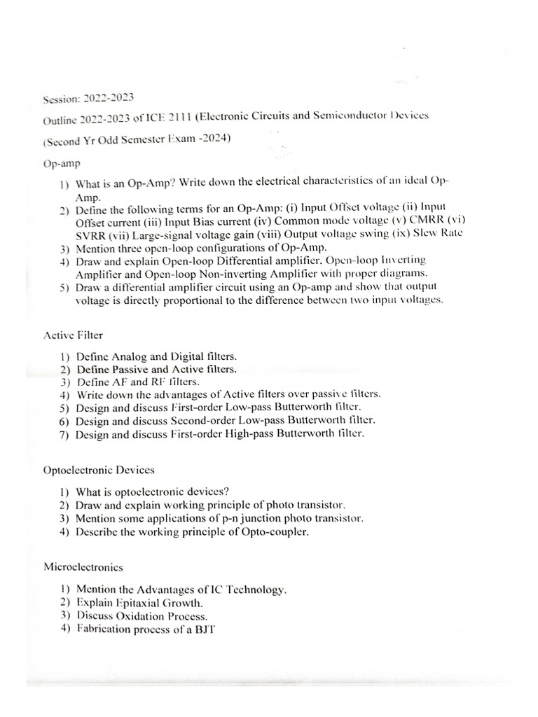 Outline For AMAR Sir | PDF