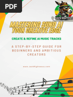 Suno Prompt Manual | PDF | Song Structure | Tempo