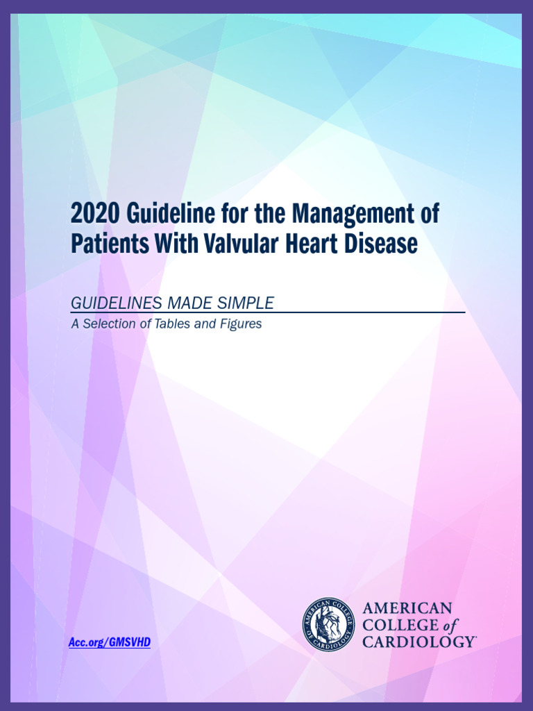 4. Valvular Heart Disease Guidelines Made Simple | PDF ...