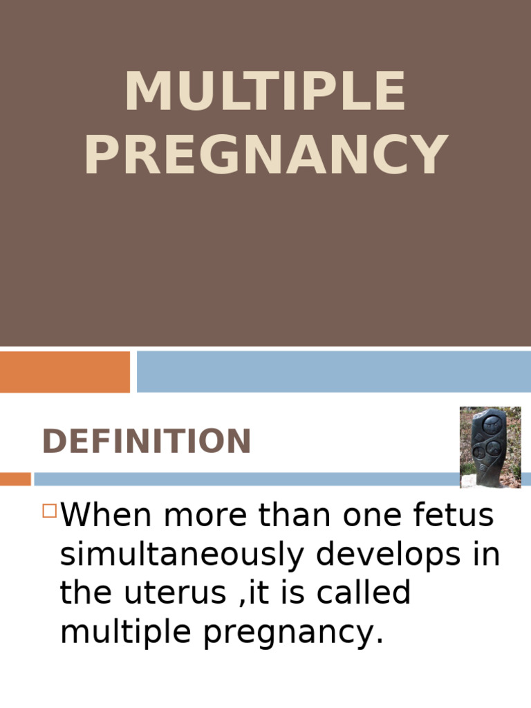 Multifetal Pregnancy | PDF | Twin | Childbirth