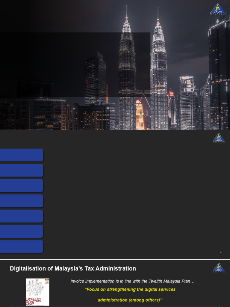 IRBM Presentation On E-Invoice Implementation (EN) - Updated November ...