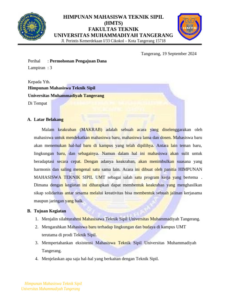 Proposal Makrab 2024 (1) | PDF