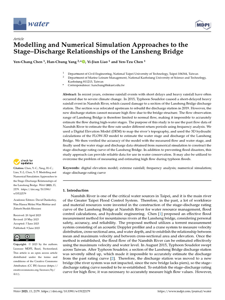 Modelling and Numerical Simulation Approaches To T | PDF | Fluid ...
